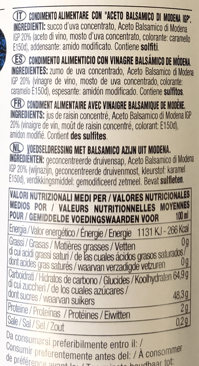 Balsamic Vinegar of Modena Glaze - Use Balsamic Vinegar